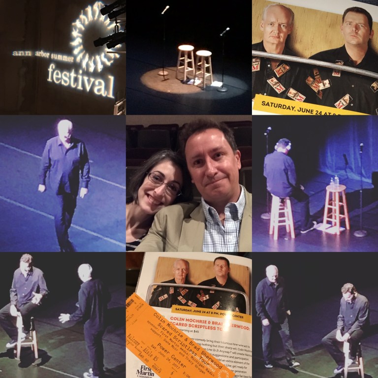Ann Arbor Summer Festival: Colin Mochrie & Brad Sherwood – Scared ...